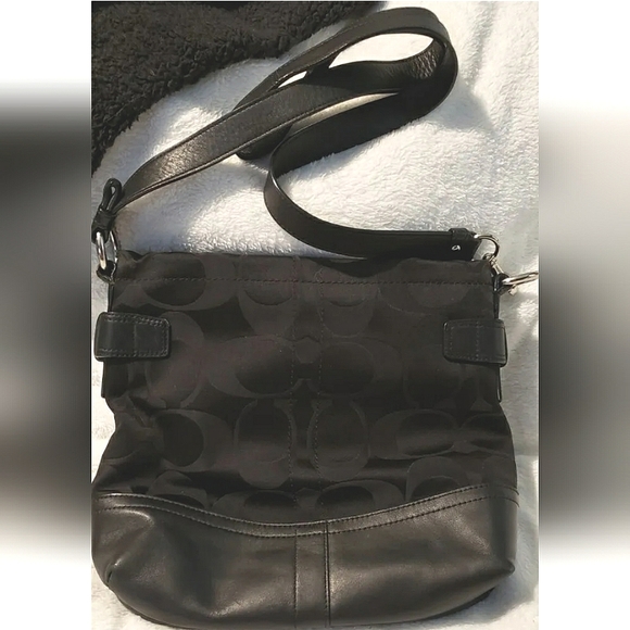 Coach | Bags | Coach No K173f18862 Signature Black Canvasleather | Poshmark